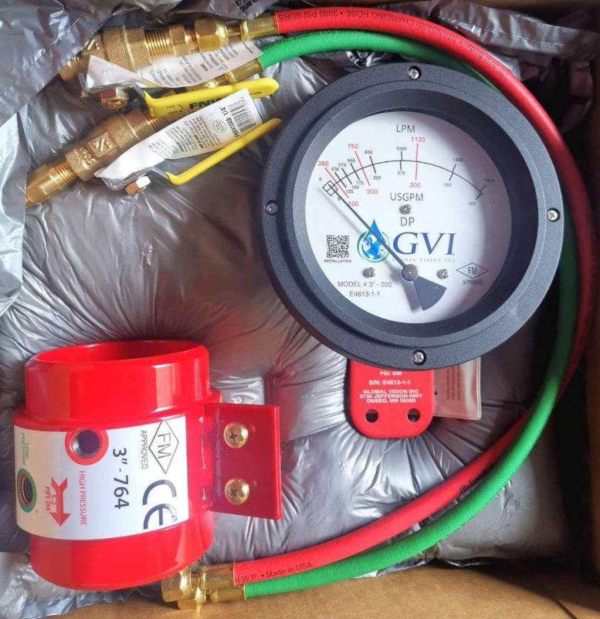 150 mm (6") Fire Pump Test Meter - MECHANISM TRADE & ENGINEERING LTD.